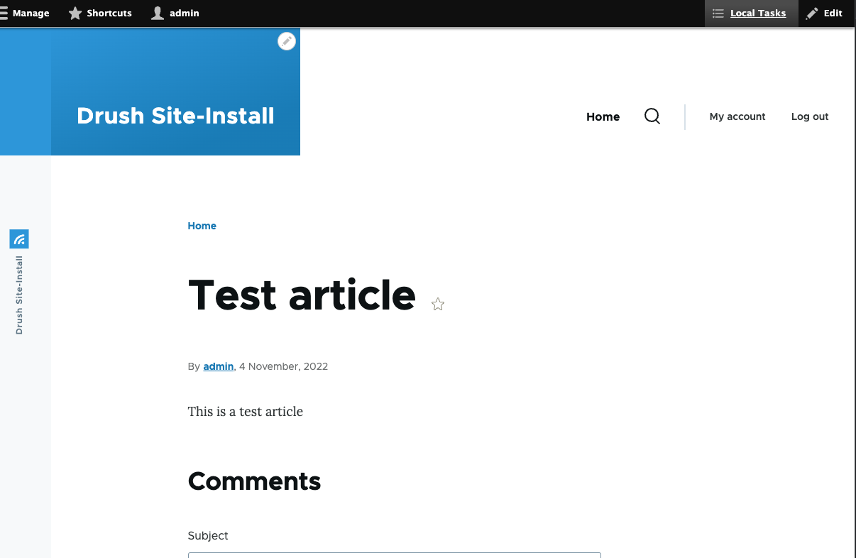 Local tasks display tabs disappear [#3319213] | Drupal.org
